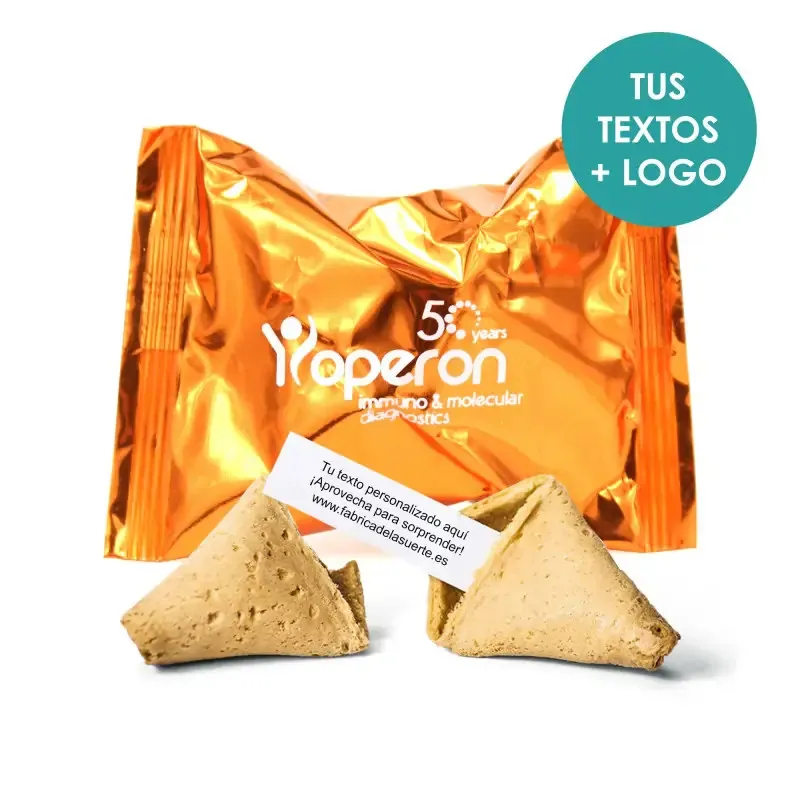 Galletas de la Suerte - Textos & Envoltorio Personalizados